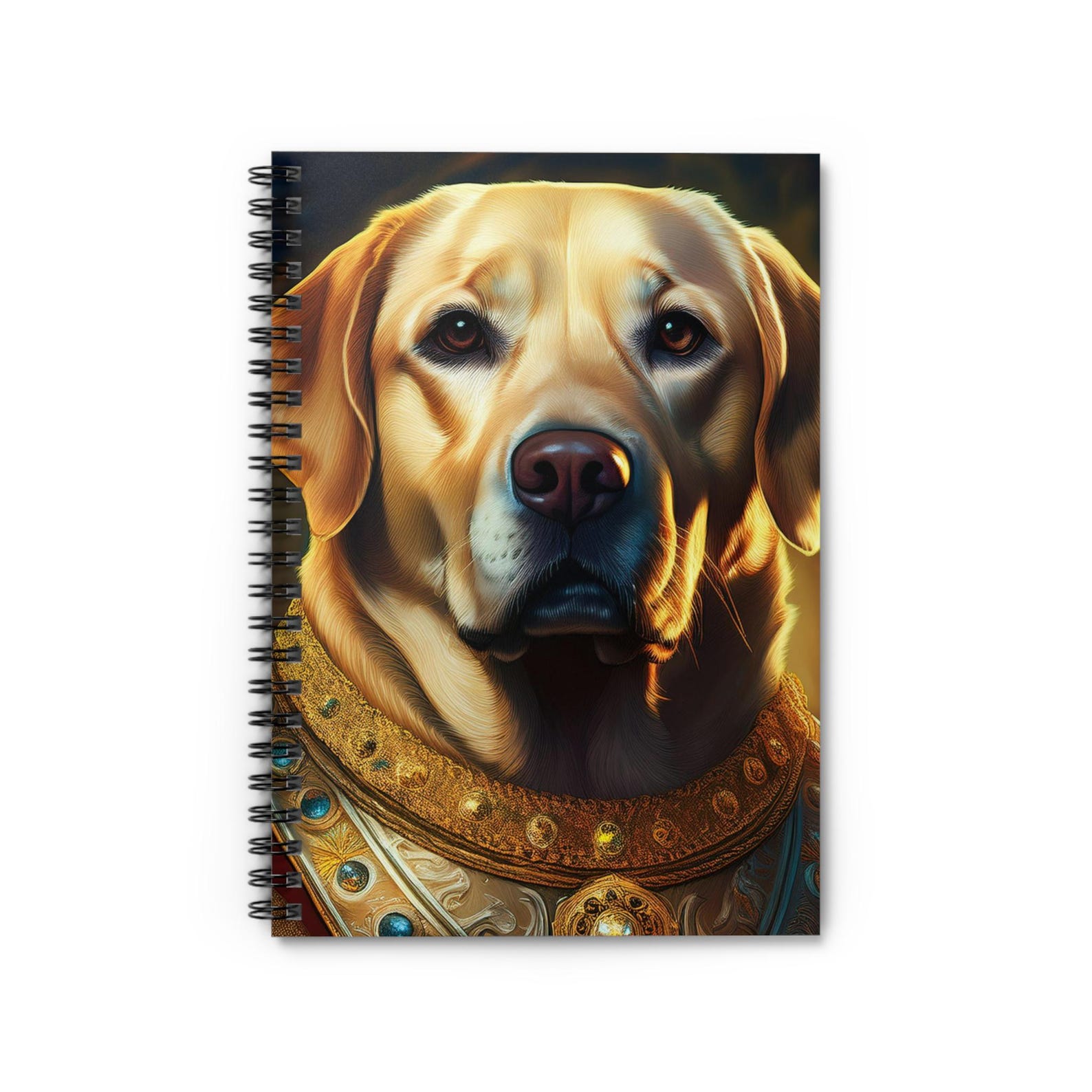 Labrador Retriever Renaissance Pet Portrait Spiral Notebook, Notes ...