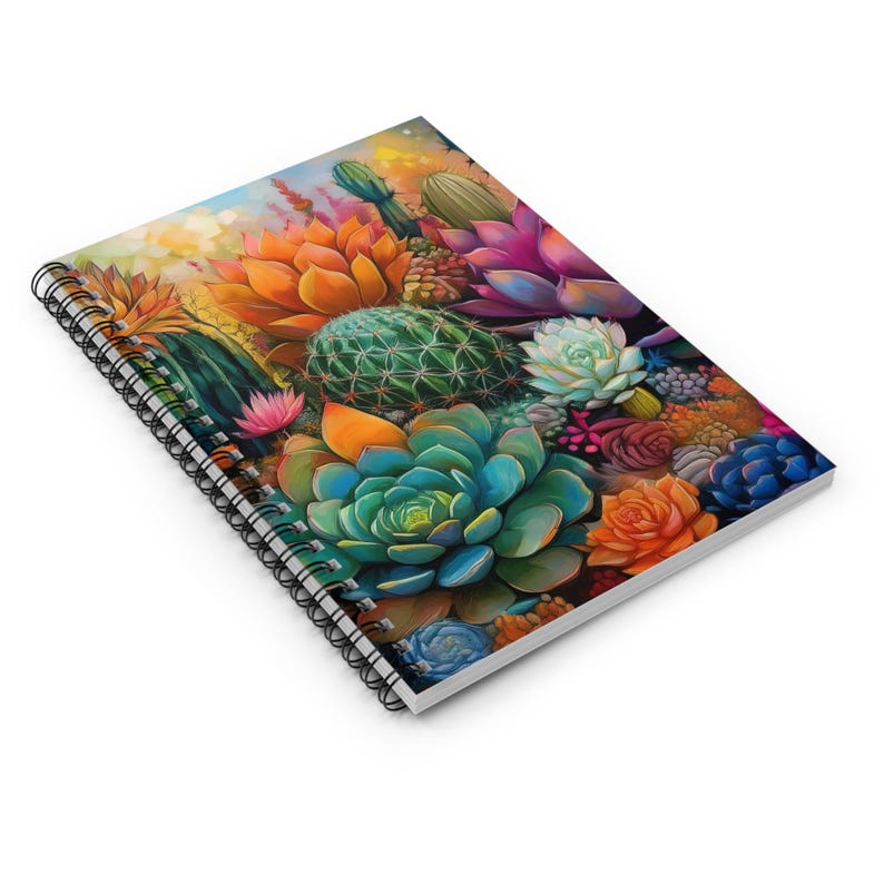 Cacti and Succulents Watercolor Notebook | Journal for Notes, Dreams ...