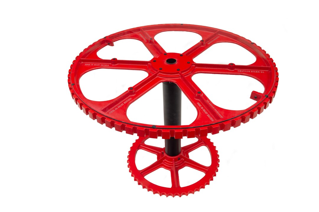 Steam Traction Round Cog Table - Etsy