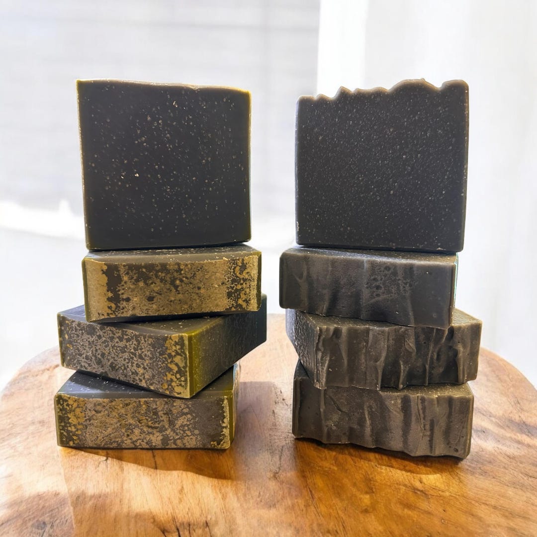 Lump of Coal Soap Collection - Etsy