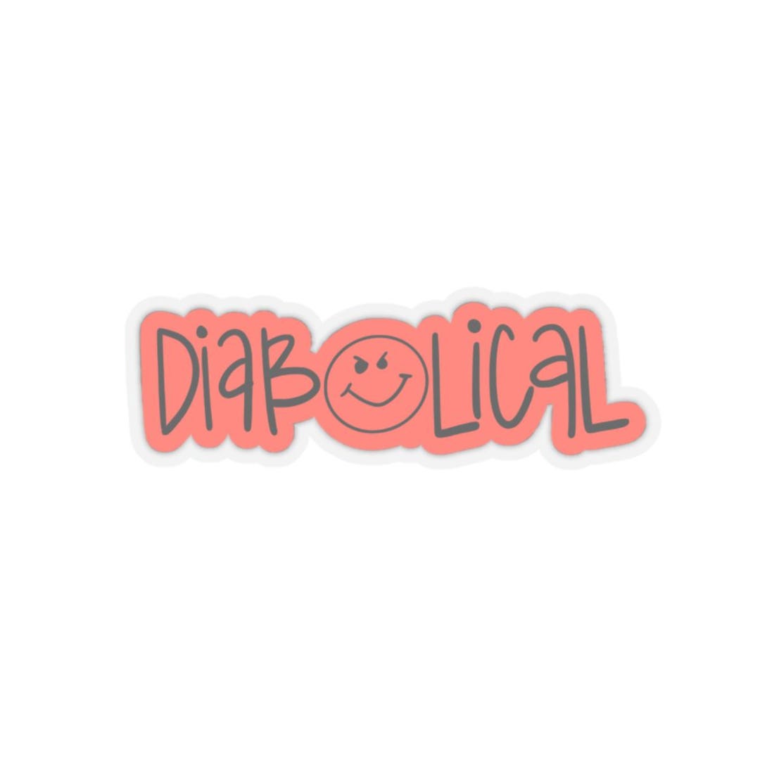 Diabolical Emoji Sticker - Etsy