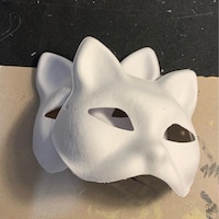 Cat Mask Base (foam Clay) - Etsy
