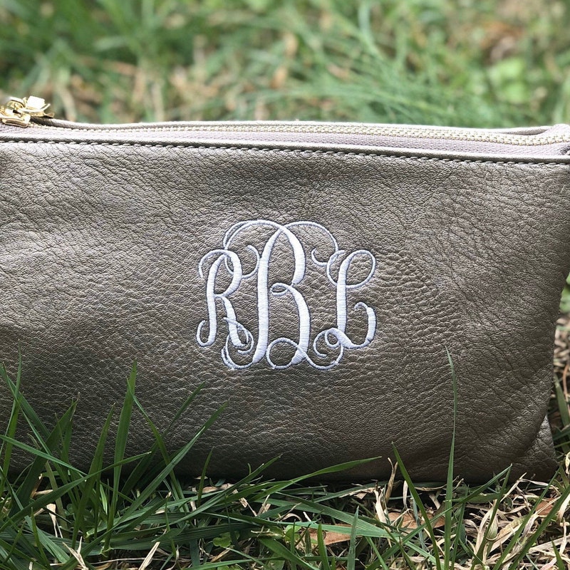 Monogrammed Wristlet - Etsy