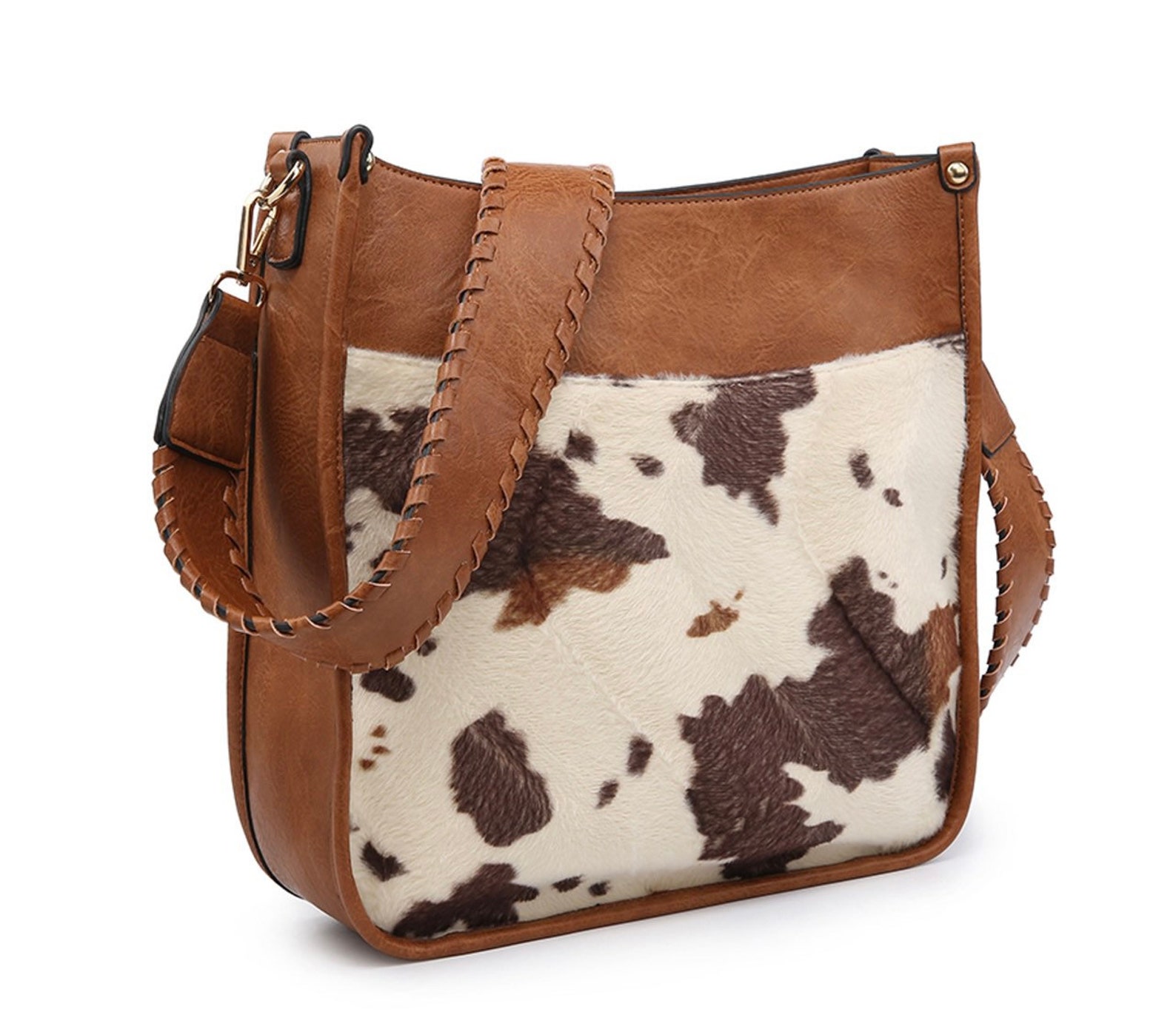 Cow Print Personalized Crossbody, Monogrammed Cow Crossbody Purse - Etsy