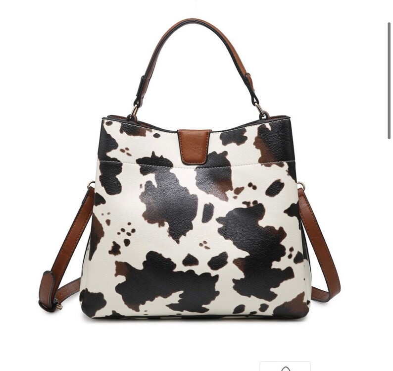 Cow Purse , Monogrammed Cow Bag, Personalized Cow Tote, Cow Purse - Etsy