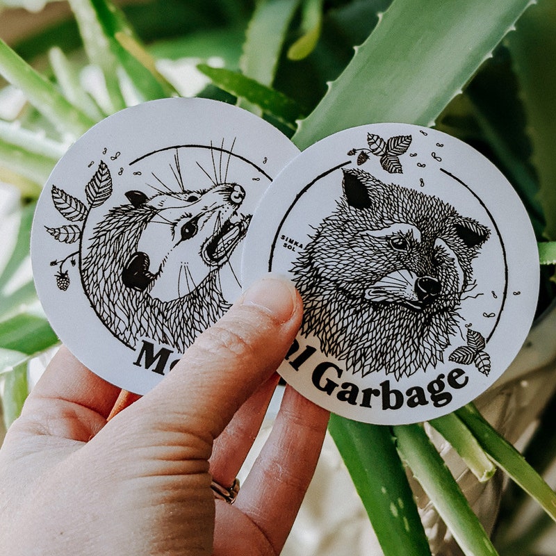 Trash Panda Stickers - Etsy