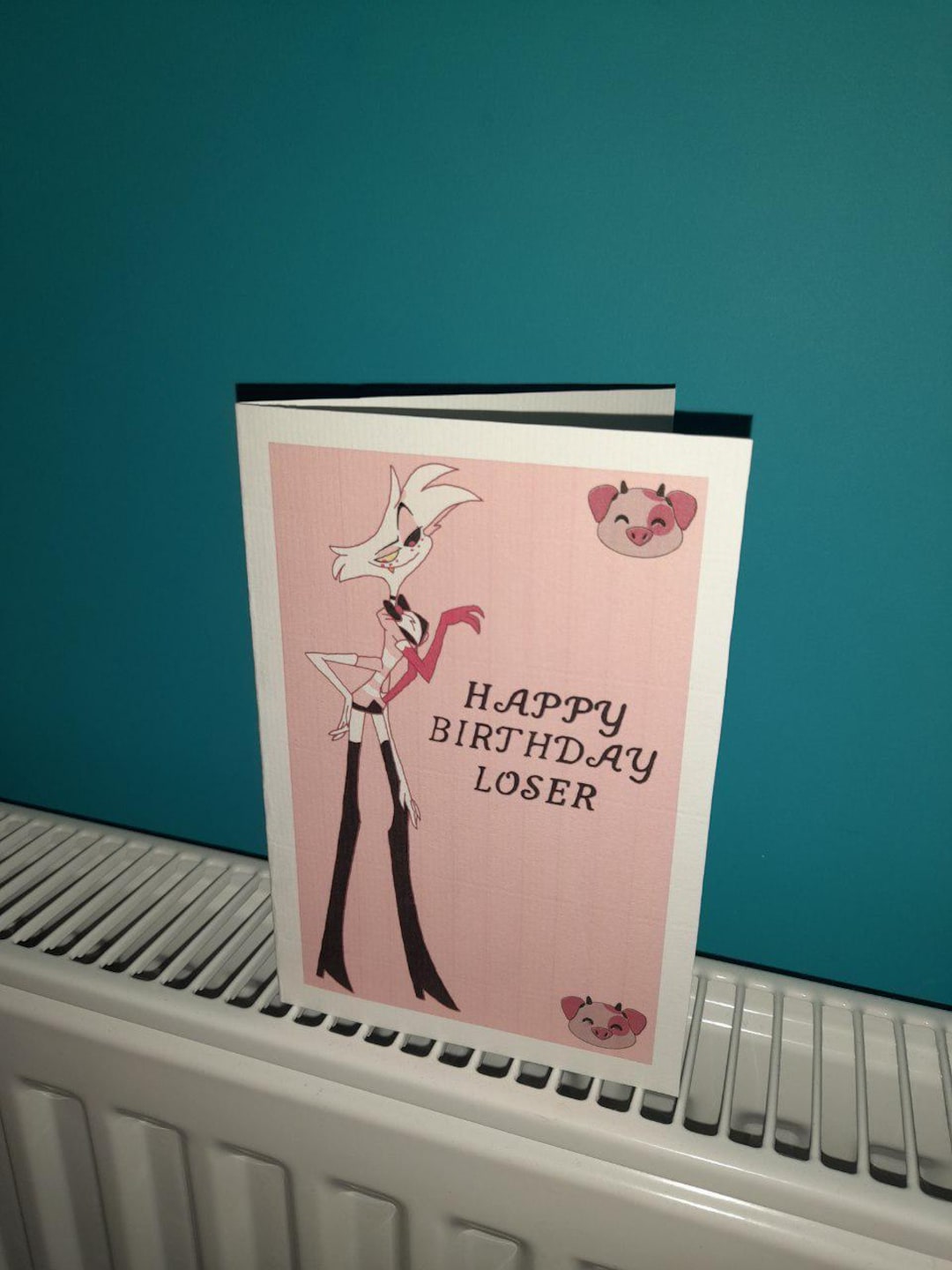 Angel Dust Birthday Card happy Birthday, Loser Perfect for Hazbin Hotel ...