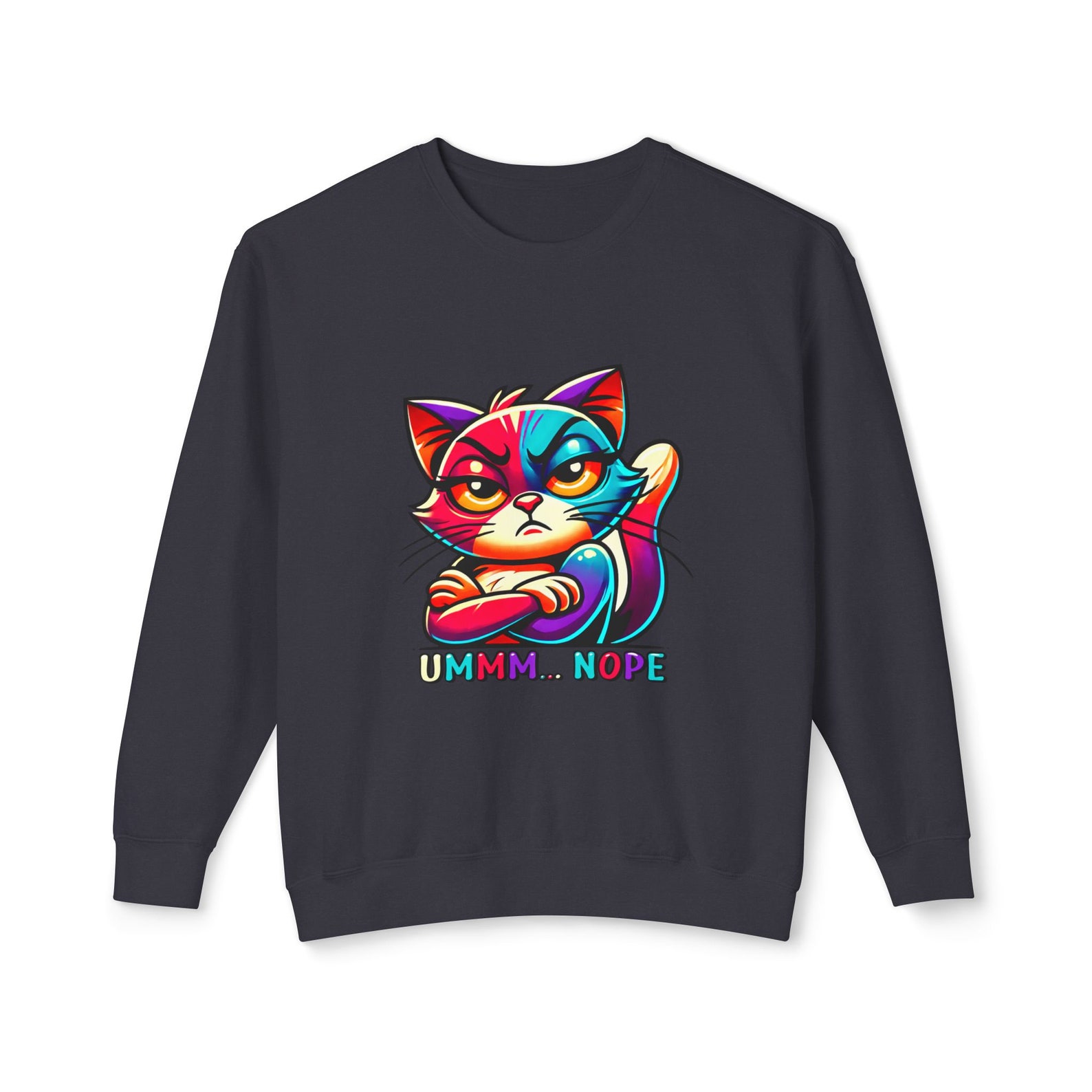 Grumpy Cat Digital Download | Sassy Cat Clipart | Printable 'ummm… Nope ...