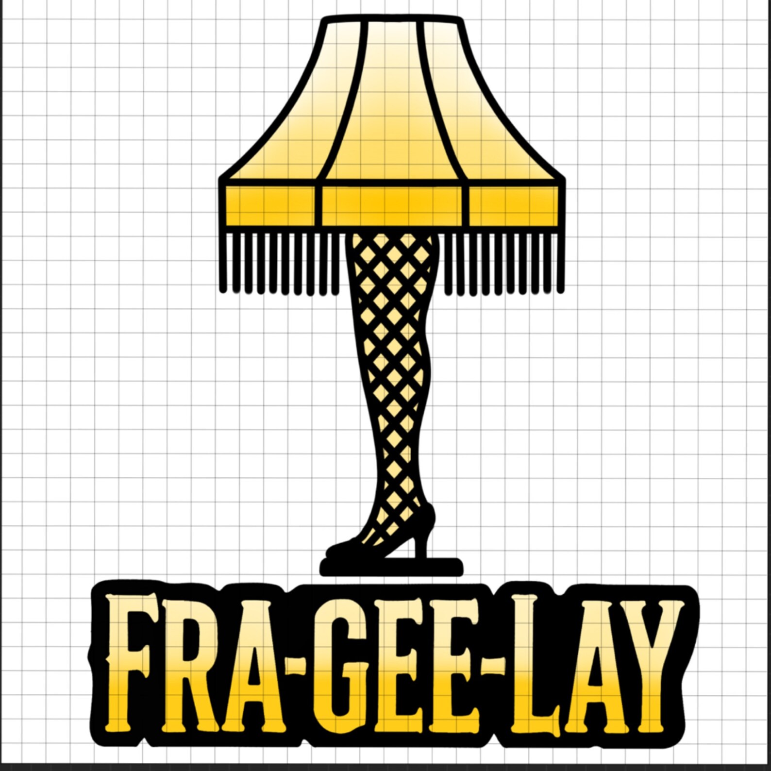 A Christmas Story Leg Lamp - Fra-gee-lay Leg Lamp Shirt - Vintage Leg ...