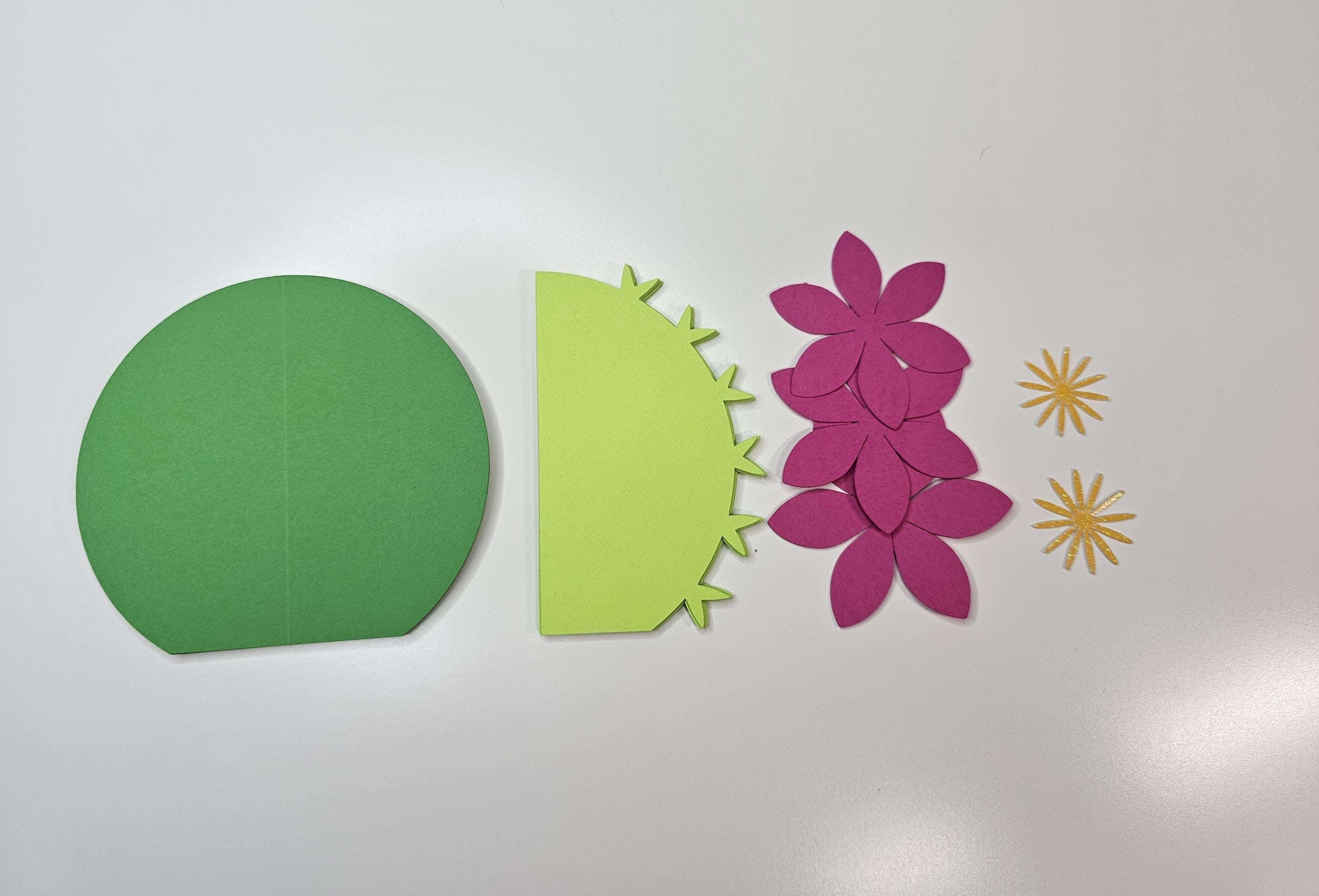 DIY Paper Cactus Craft Kit - Create Your Own Blooming Dessert Beauty ...