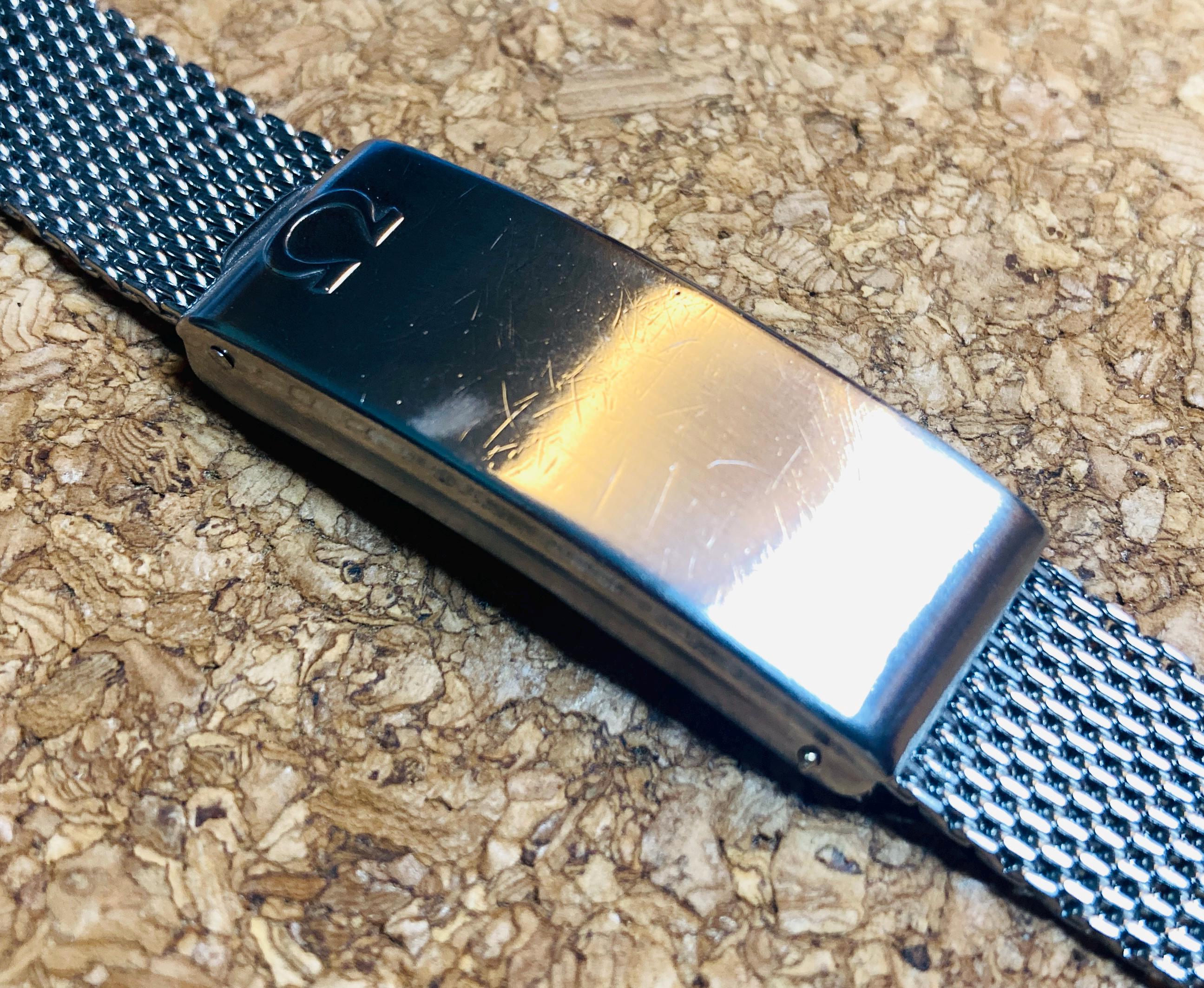 GENUINE ORIGINAL OMEGA Chronostop Watch Milanese Mesh Strap - Etsy