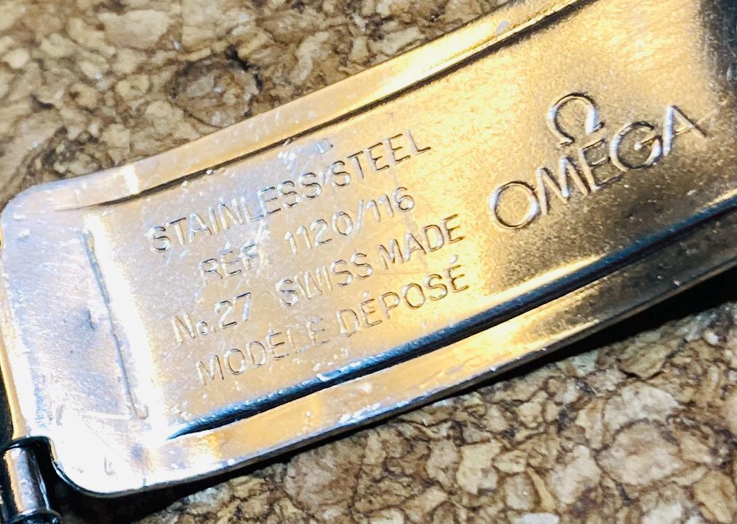 GENUINE ORIGINAL OMEGA Chronostop Watch Milanese Mesh Strap - Etsy