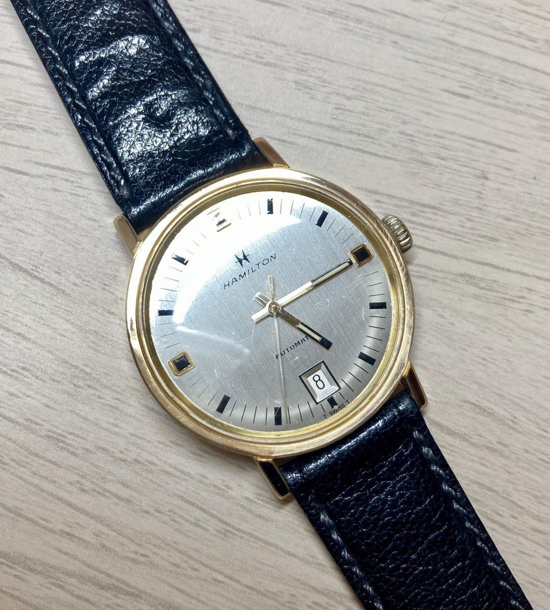 CLASSIC HAMILTON WATCH Automatic Date 64049 Swiss Made Watch for Men - Etsy