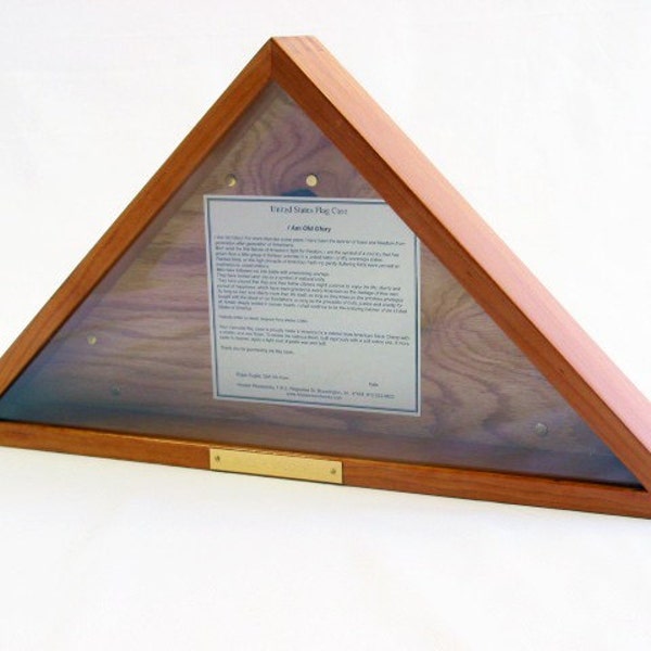 Flag Display Case - Etsy
