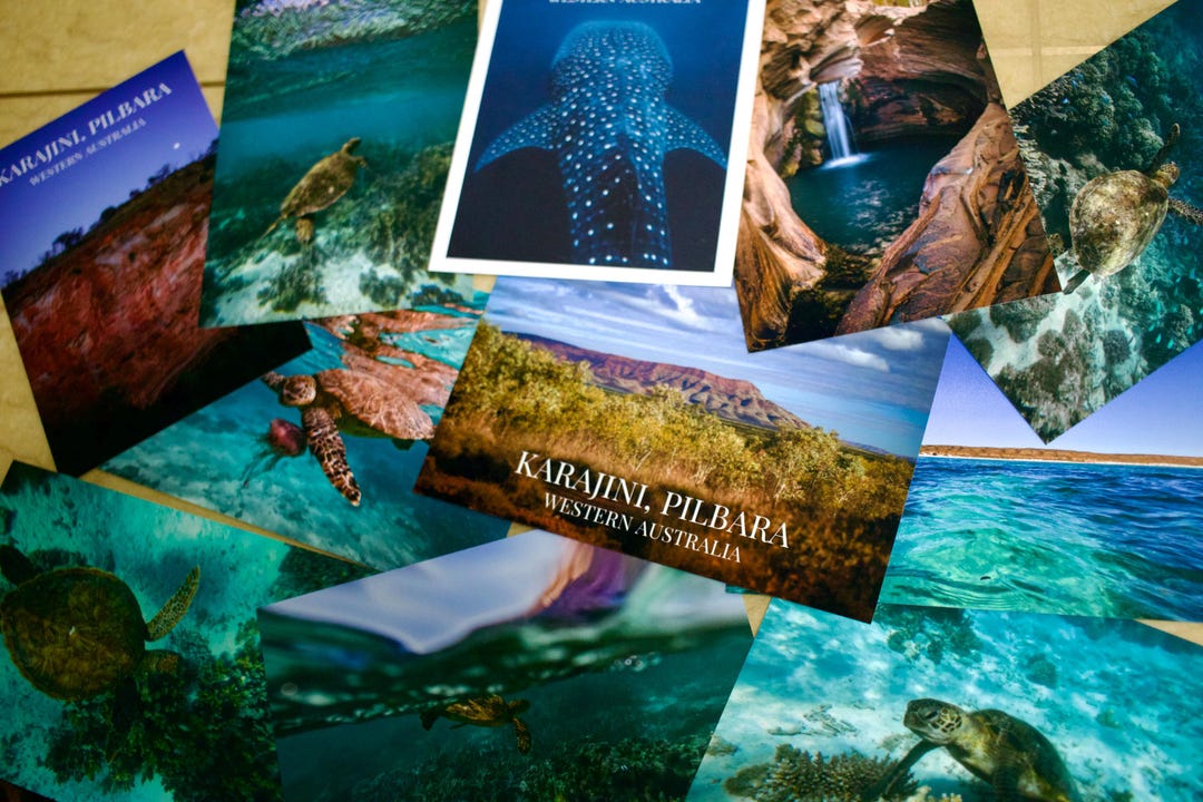 Western Australia's Postcard of Landscape and Wildlife, Authentic ...