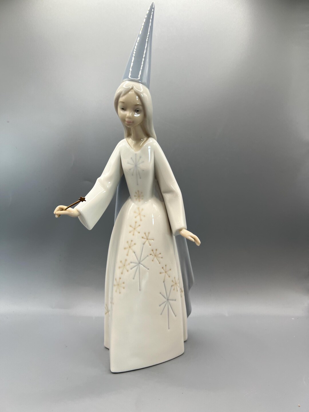 Vintage Retired Lladró Fairy Godmother Porcelain Figurine - Etsy