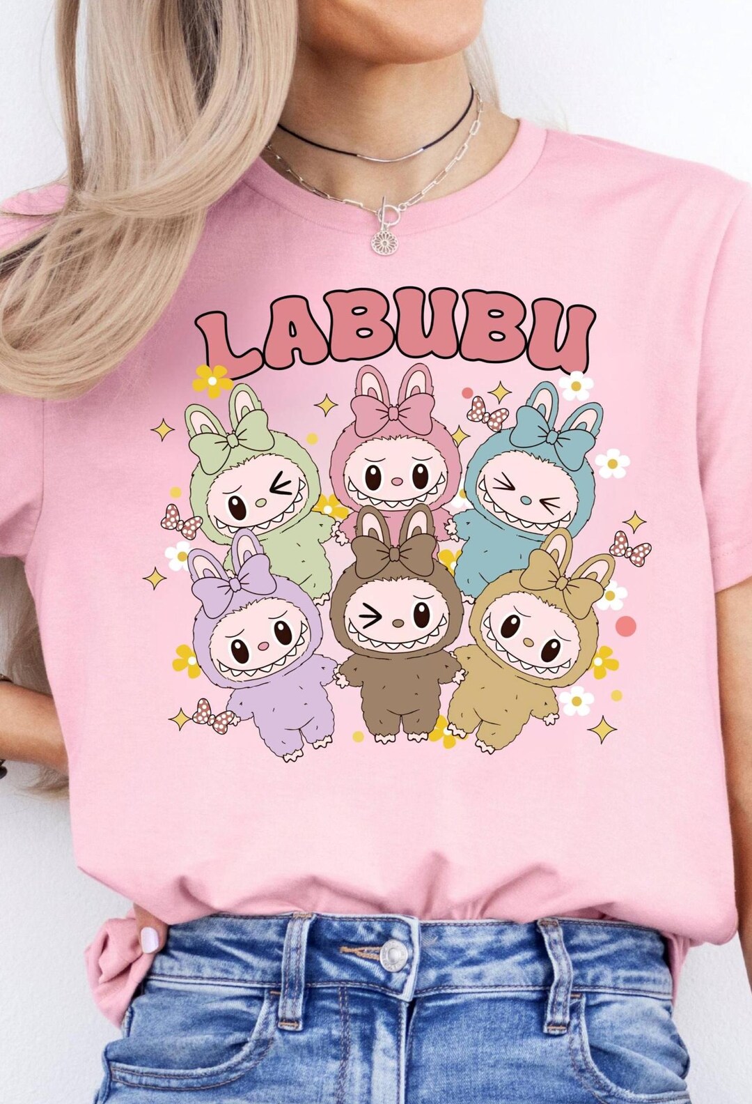 Labubu Girl Shirt, Birthday Gift, Labubu One Piece, Funny Kid Shirt ...