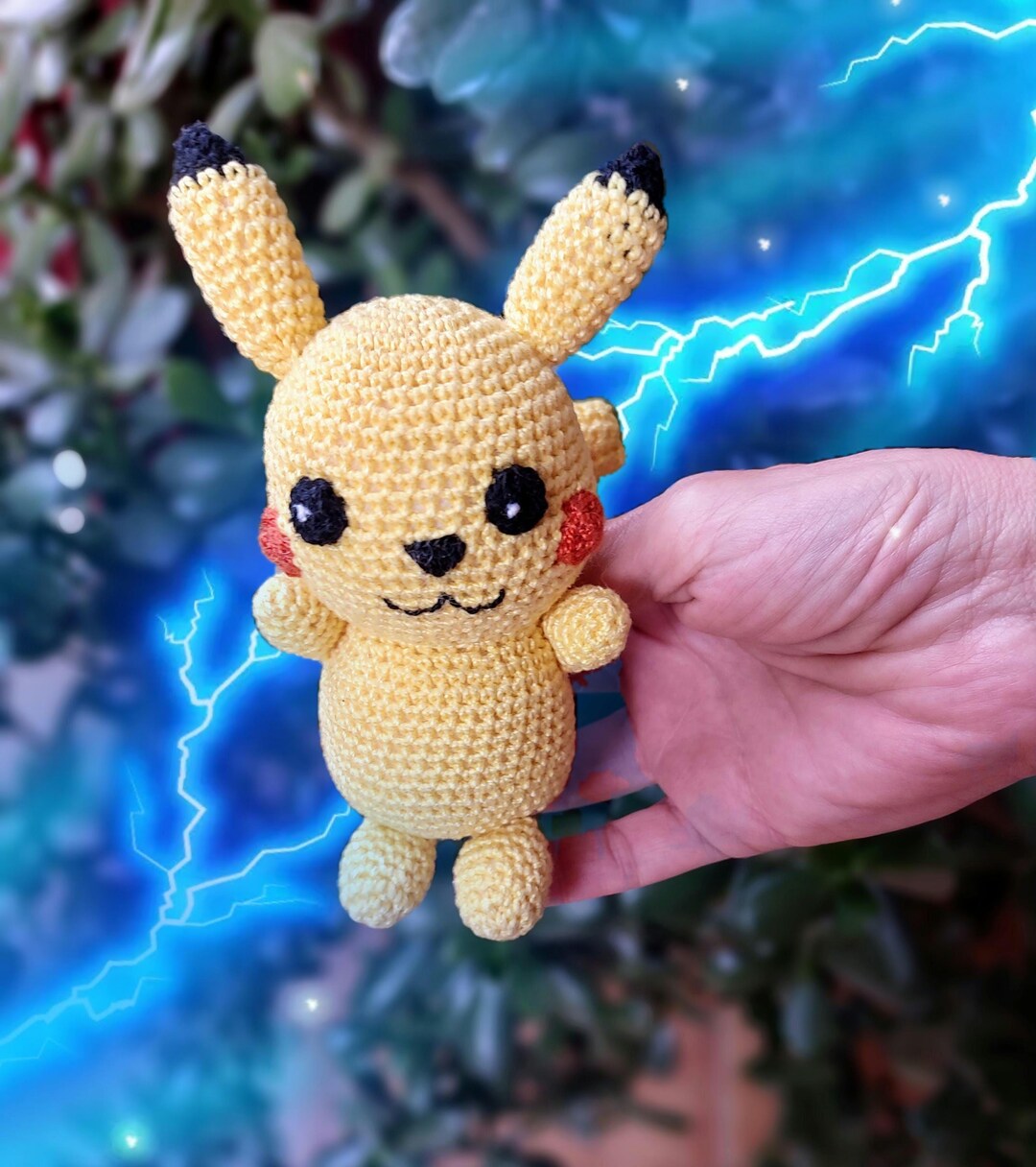 Pikachu Amigurumi Handmade Crochet With Cotton Thread.amigurumi ...