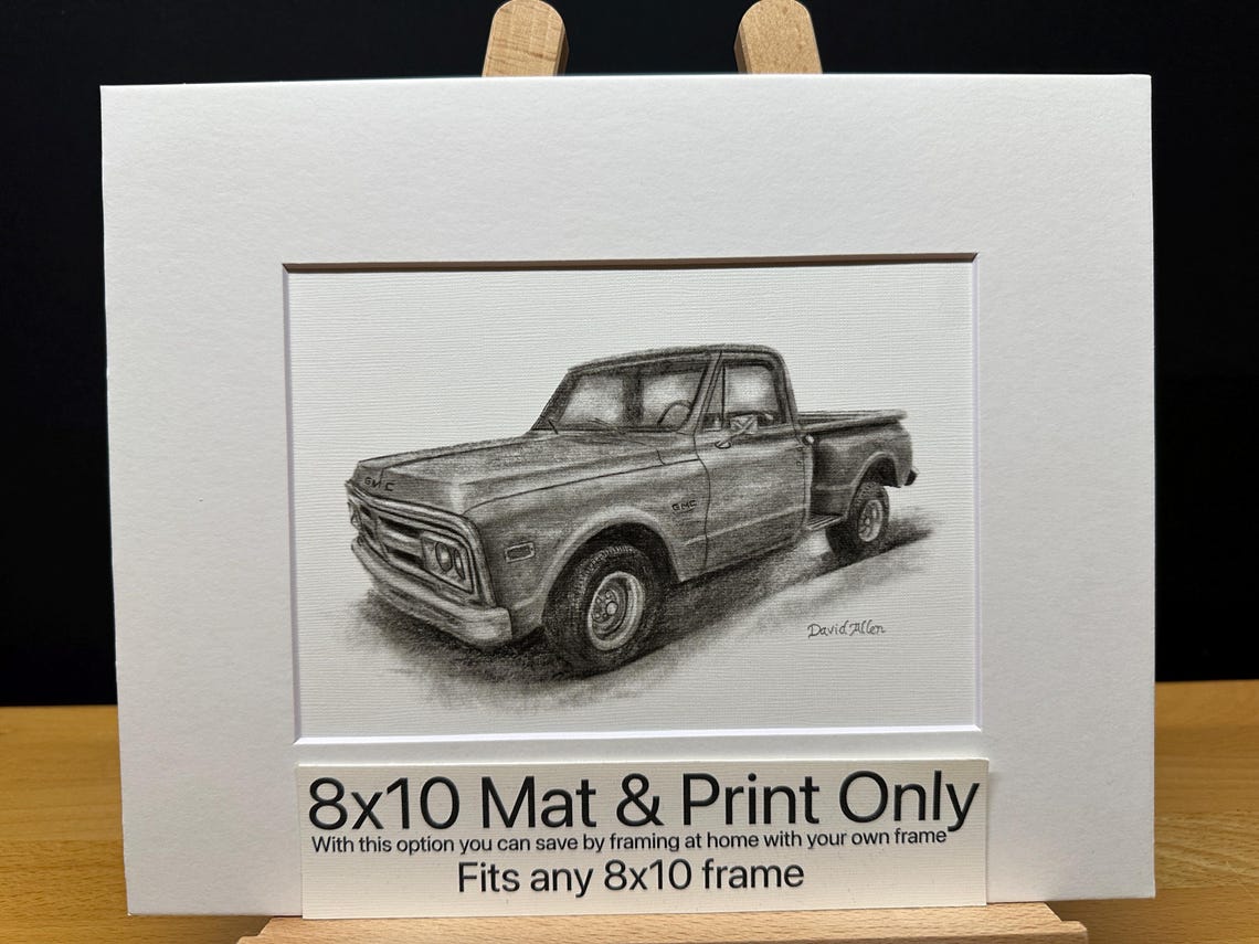 2nd Generation GMC C10 CK Stepside Pickup Truck 1967 Through 1972 ...