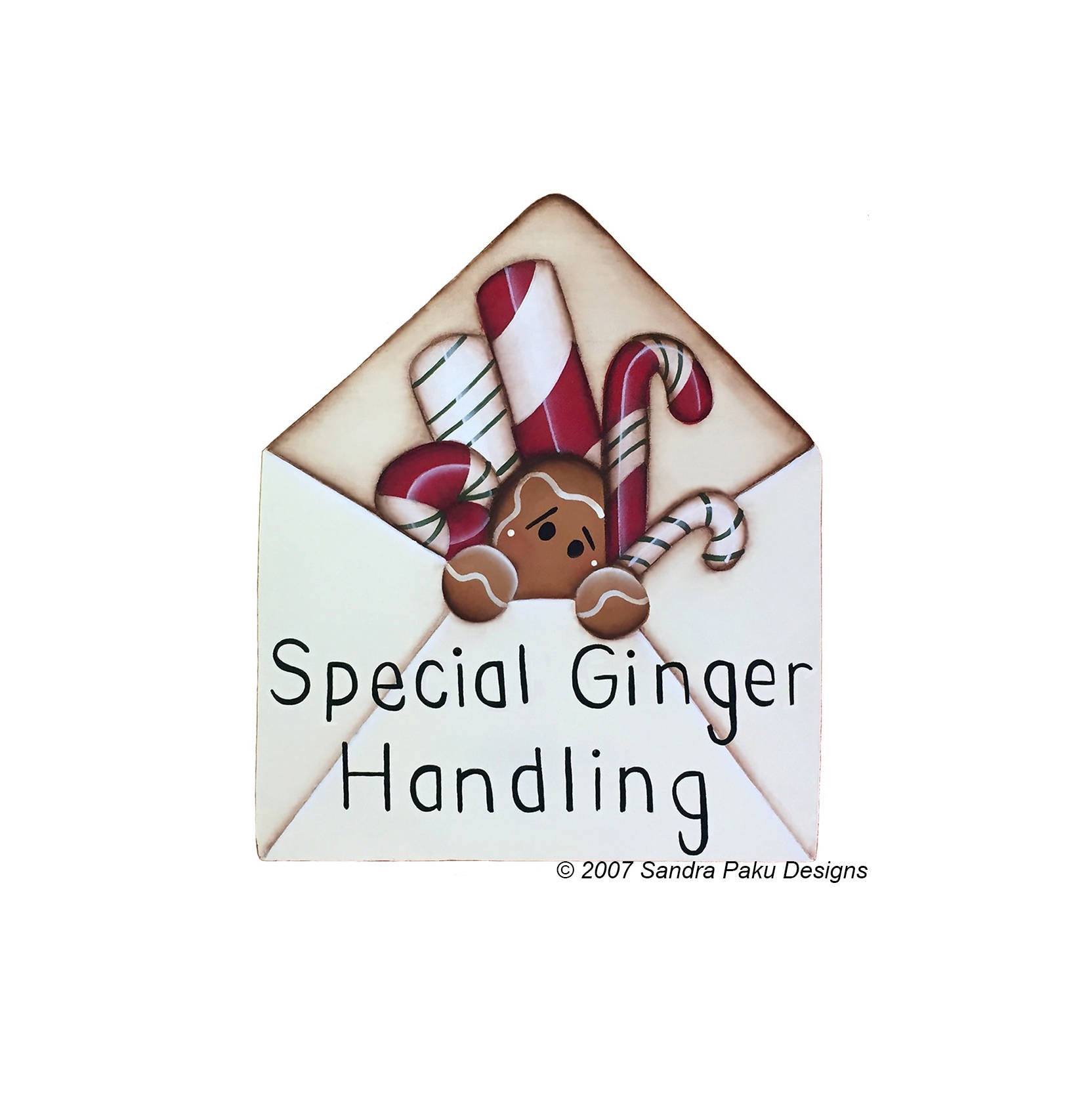 E-pattern Tole Painting Gingerbread Peppermint Candy PDF Pattern by ...