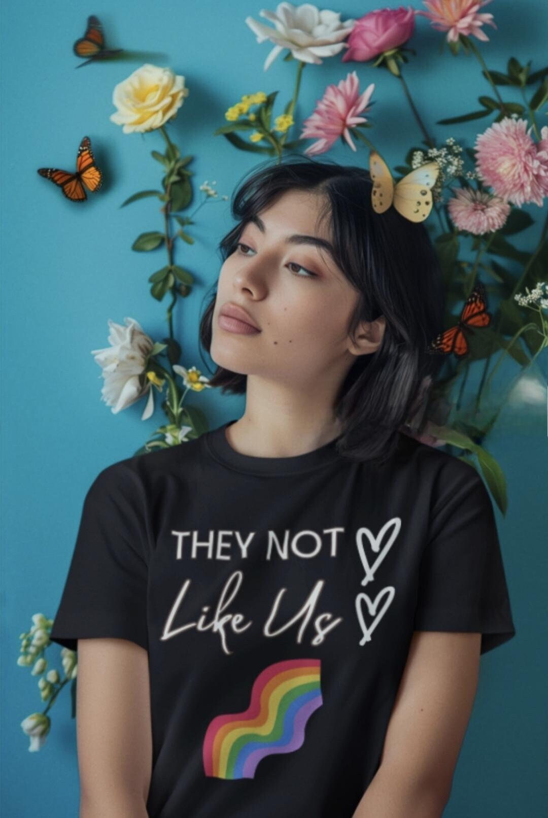 They Not Like Us T Shirt Design - Etsy