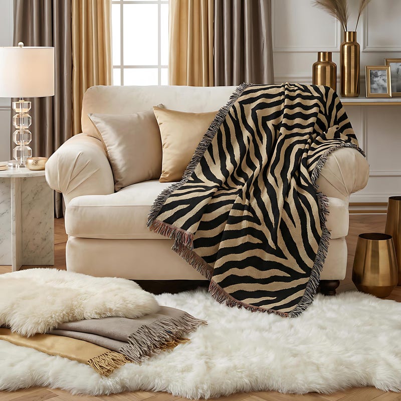 Print Throw for Couch - Etsy