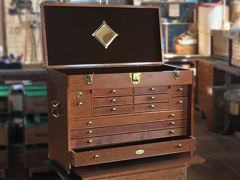 Personalized Large 13-drawer Wood Chest - Etsy