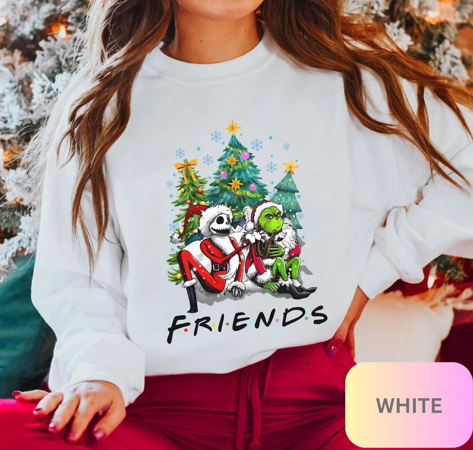 Grinch and Jack Skellington Png ,christmas Friends Png, Jack and Grinch ...