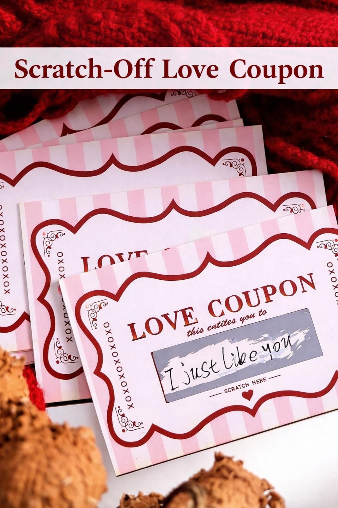 Scratch off Love Coupons - Romantic Gift, Date Night Idea (10pcs) - Etsy