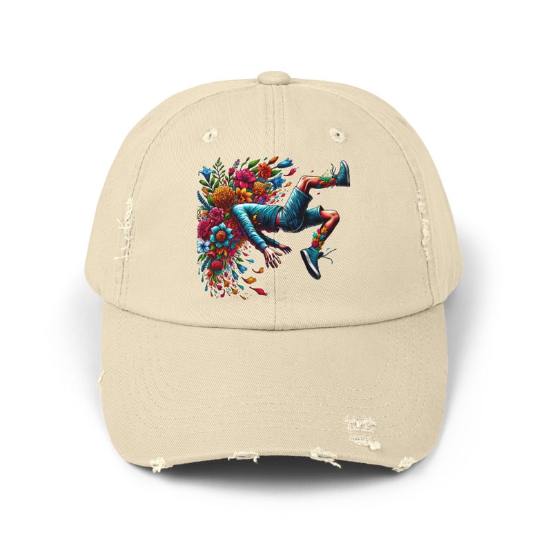 Vintage Distressed Cap, Weathered Dad Hat, Faded Trucker Cap, Retro ...