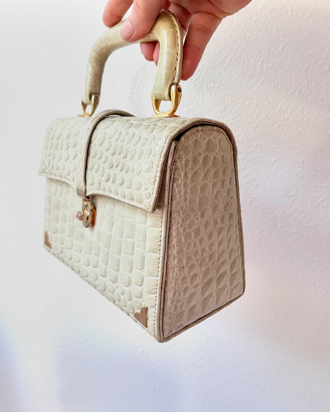 1960s Vintage Bag / 60s Vintage Purse / Patent Leather Bag - Etsy