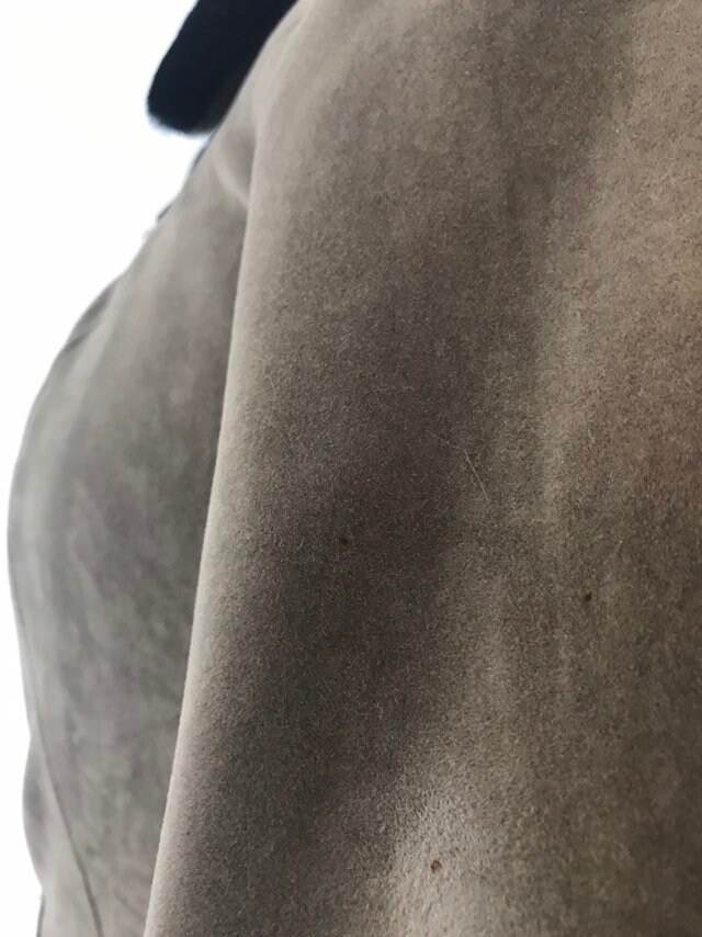 70s vintage coat / faux fur coat / Veruschka coat