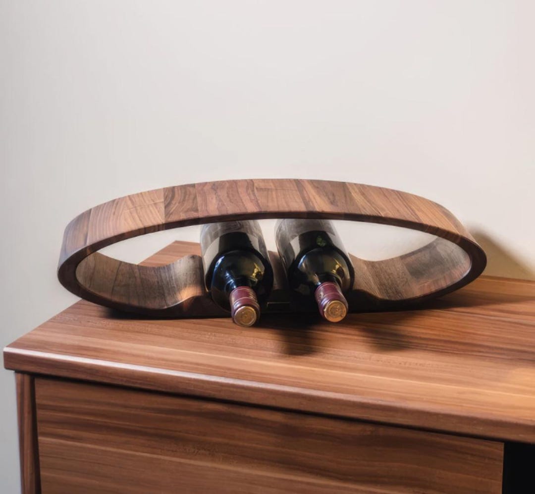 Flat Wine Rack, Which Attracts Attention With Its Modern and Stylish ...