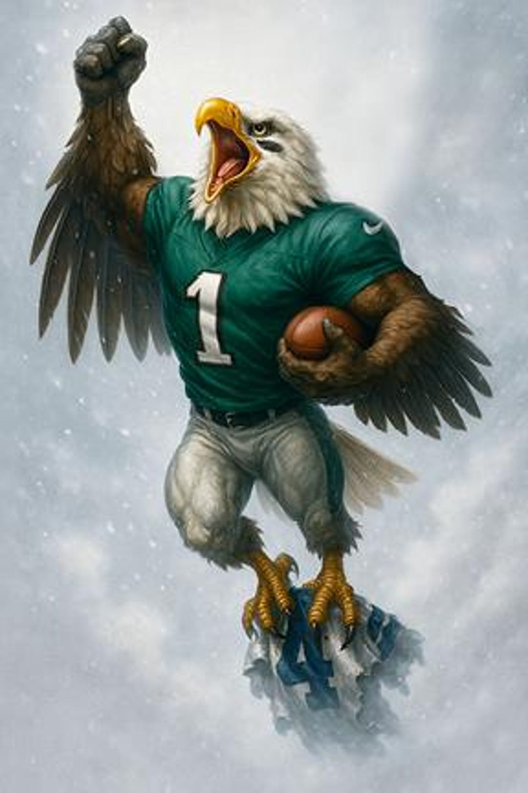 Philadelphia Football-inspired Printable Wall Art • Digital Download ...