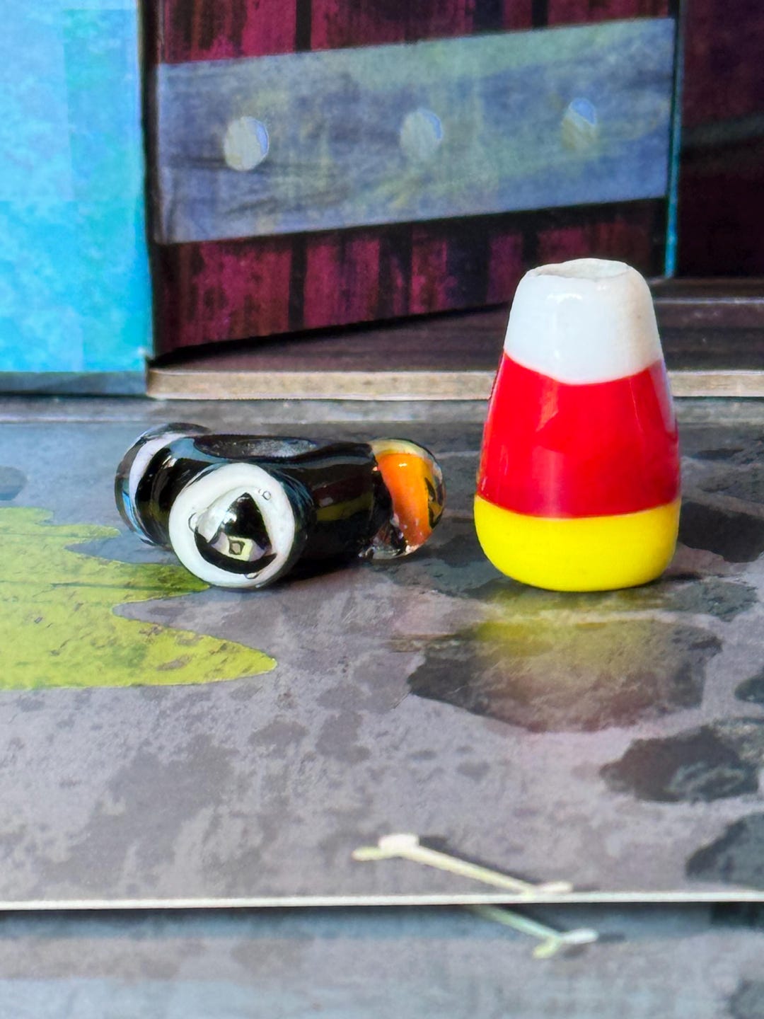 Candy Corn Bumpy Bead Combo Dread Bead - Etsy
