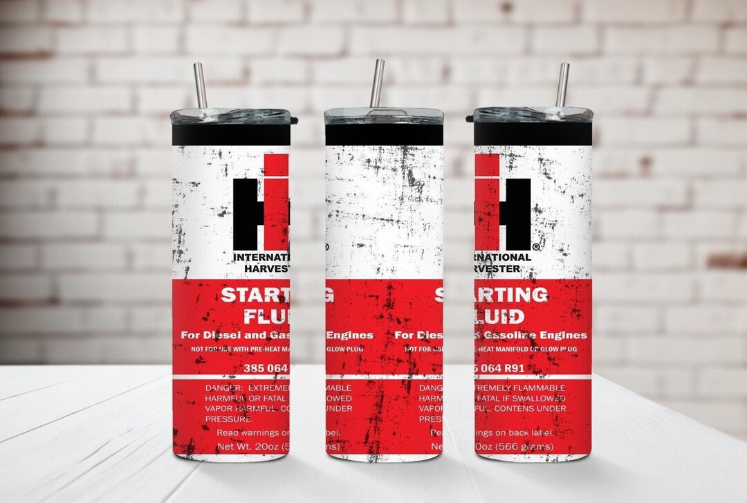 20oz Ether Tractor Starter Fluid Tumbler, Mechanic Gift - Etsy