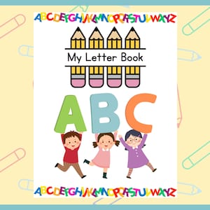 Printable Alphabet Journal; Letter Formation; Uppercase and Lowercase ...