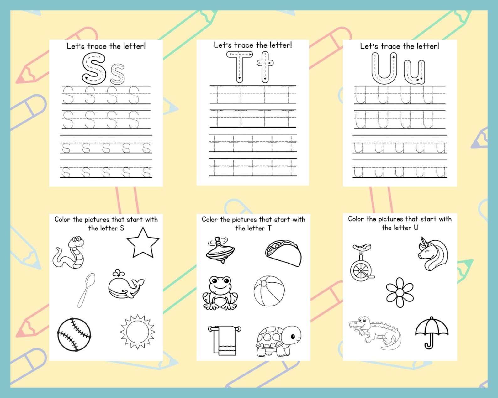 Printable Alphabet Journal; Letter Formation; Uppercase and Lowercase ...