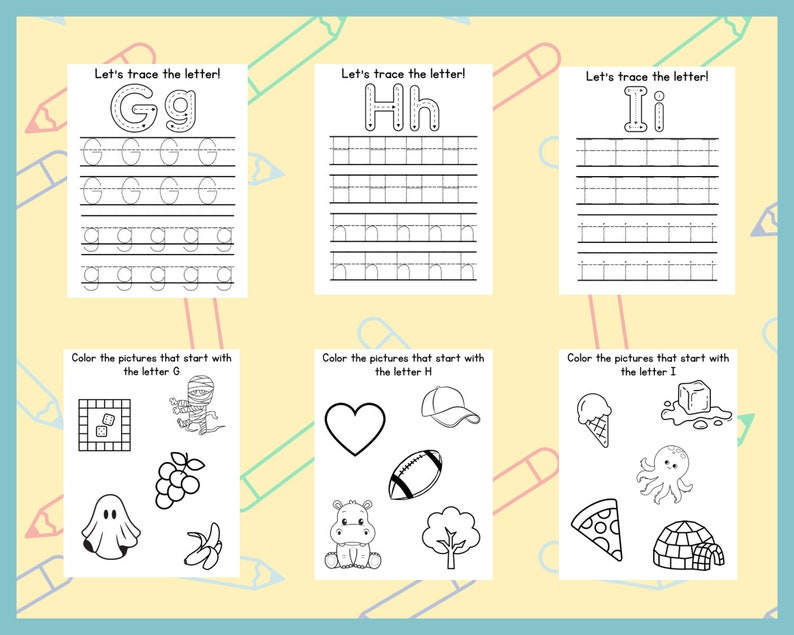 Printable Alphabet Journal; Letter Formation; Uppercase and Lowercase ...