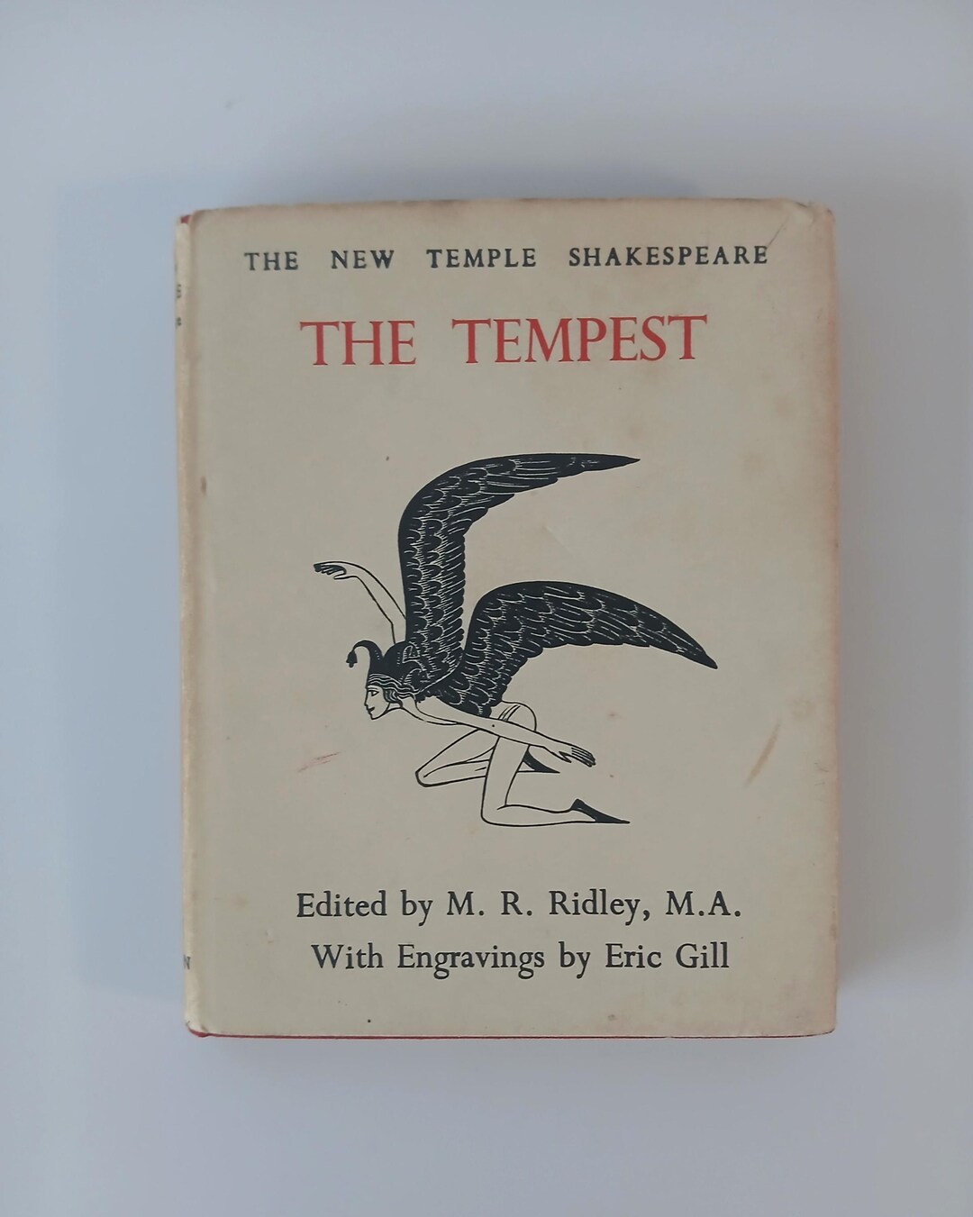 The Tempest, the New Temple Shakespeare, Eric Gill, 1943 - Etsy