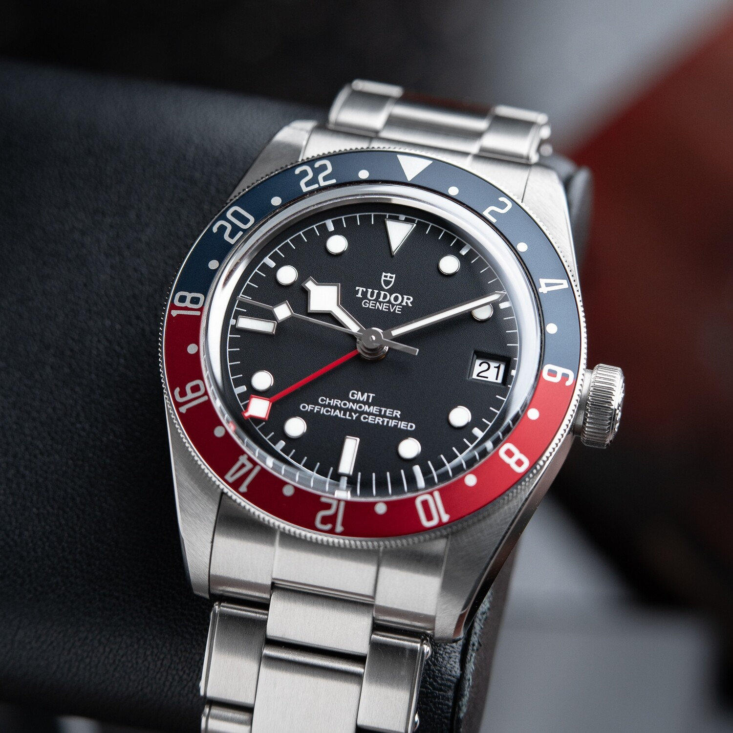 Tudor Black Bay GMT Date Pepsi Stainless Steel Black Dial Set 41mm - Etsy