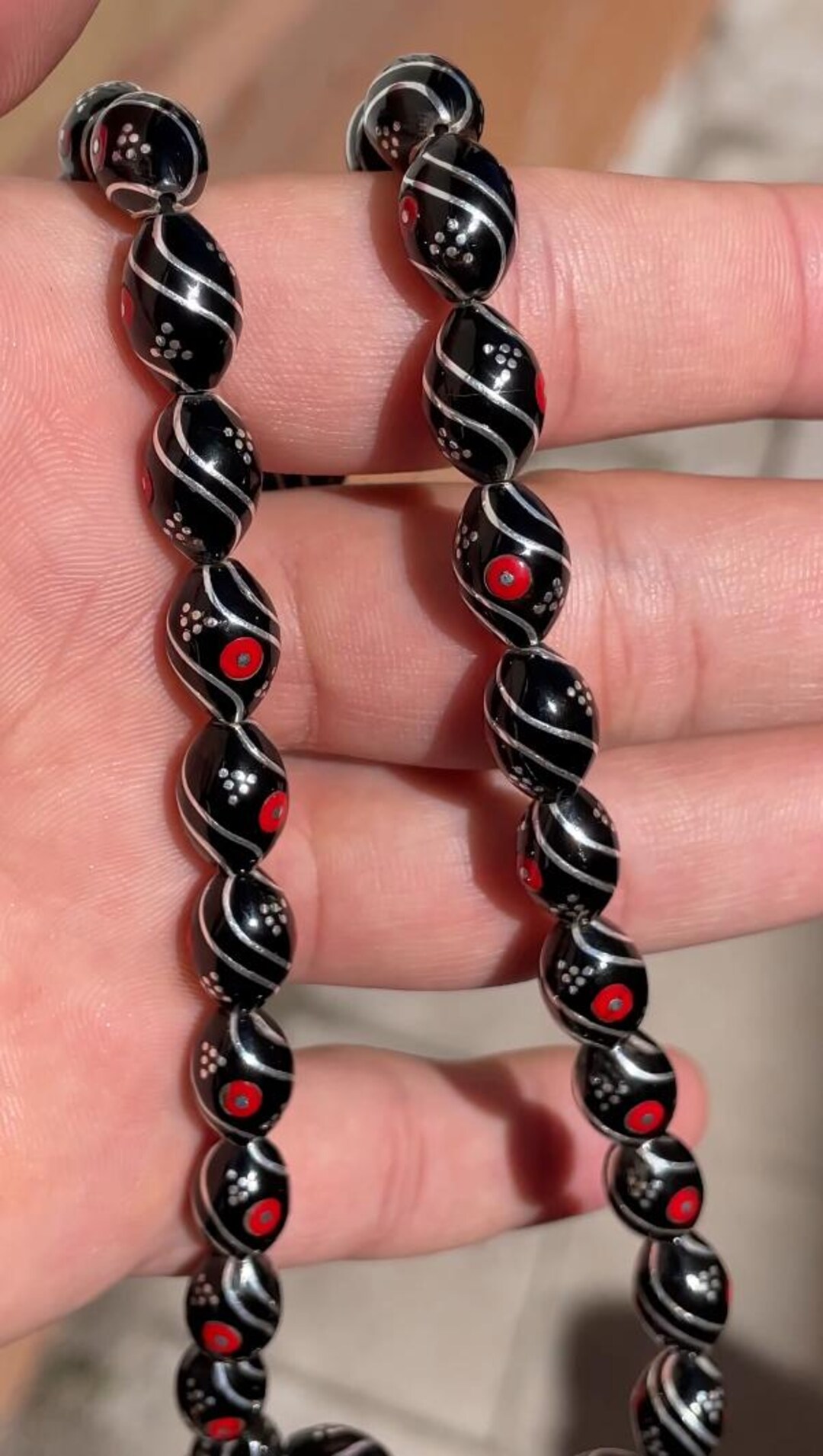 OLTU STONE ROSARY - Etsy