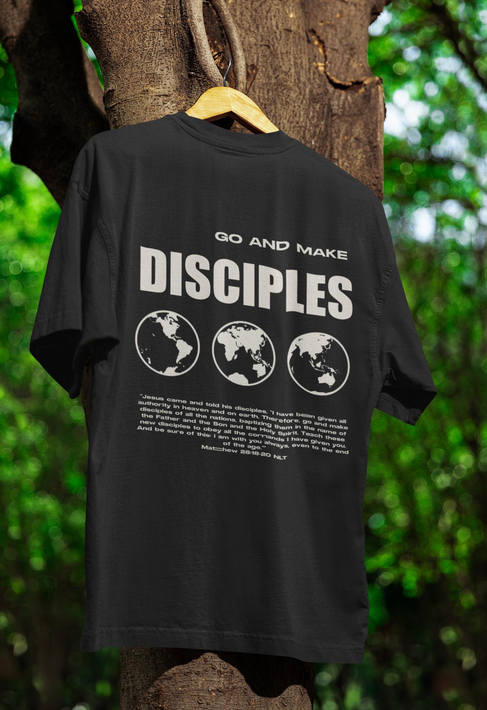 Go and Make Disciples Christian T-shirt - Etsy