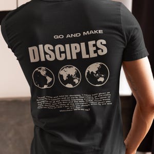 Go and Make Disciples Christian T-shirt - Etsy
