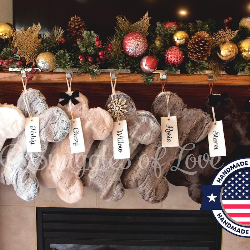 Brown Dog Bone Tag - Etsy