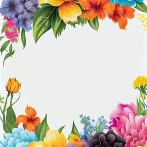 Floral Cute Notepad, Note Template, Stationery, Digital Downloads ...