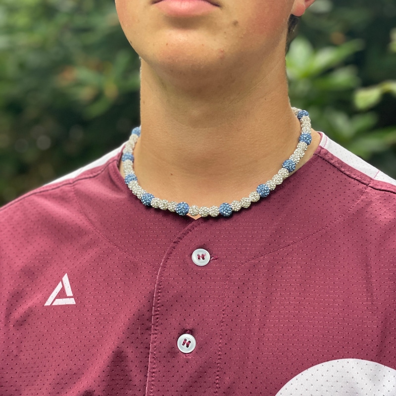 Baseball Necklace - Etsy