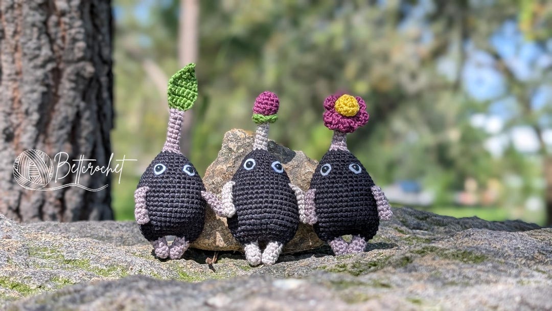 Crochet Rock Pikmin Pattern Download Amigurumi PDF - Etsy
