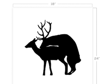 Downloadable Deer - Etsy