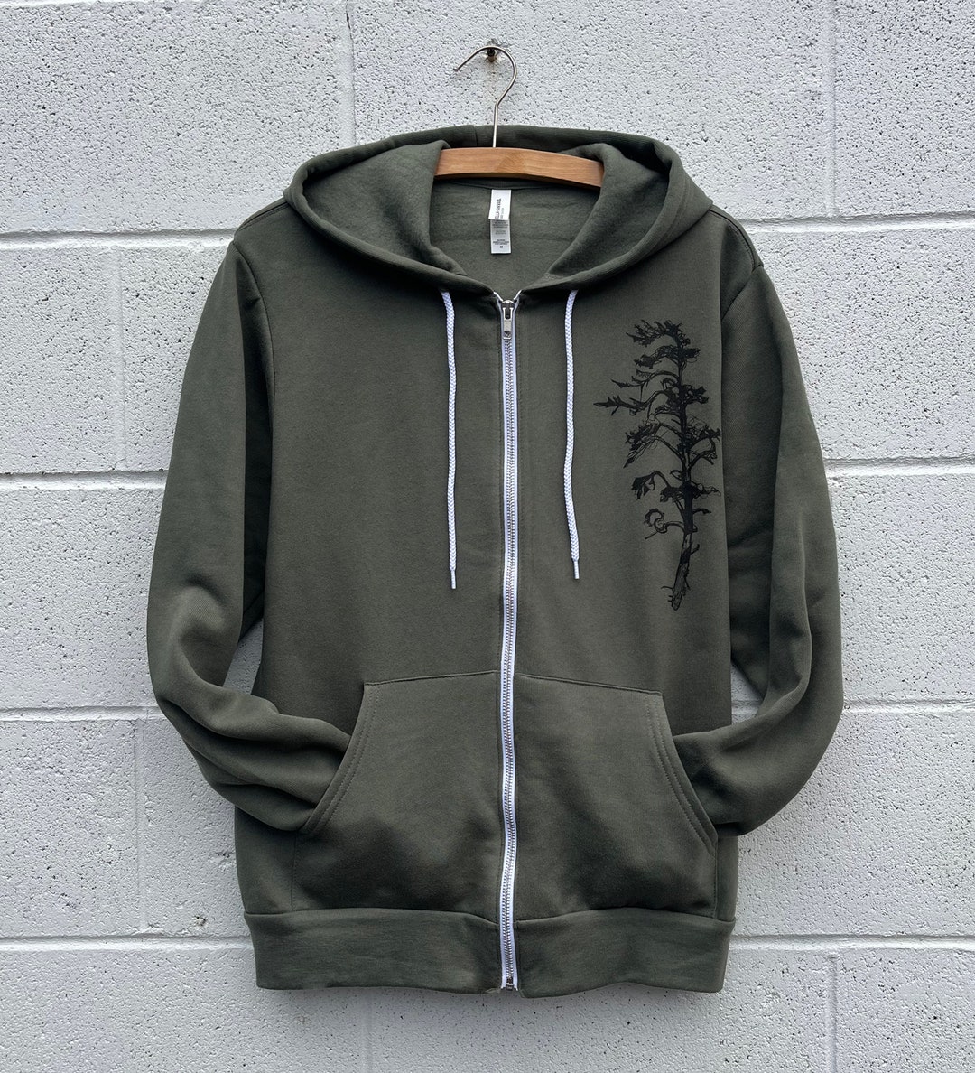 Pacific Northwest Tree Hoodie, Tree Lover Gift, Spruce Hoodie, Pine ...